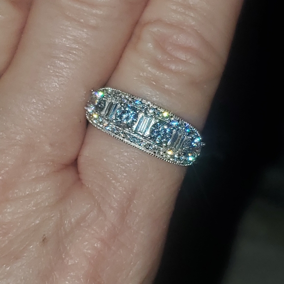 XAVIER | Jewelry | Xavier Simulated Diamond Ring In Sterling Silver ...